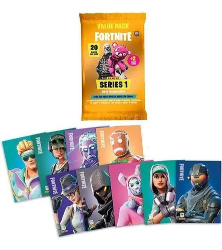 Tarjetas Sueltas De Fortnite Serie 1 Panini Trading Cards Meses Sin Interés