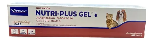 Virbac Nutri Plus Gel Suplemento Energético Perros Gatos Tubo 120g ...