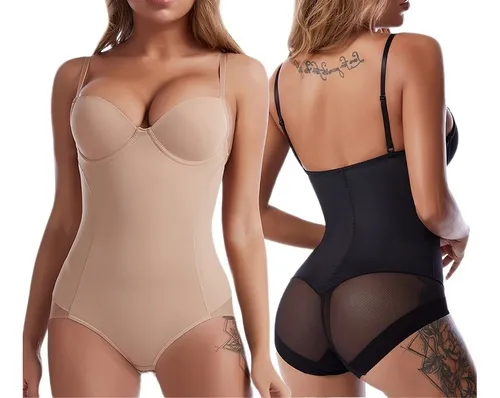 Faja Corset Reductor Cinturilla Colombiana Corset Bordado Meses Sin