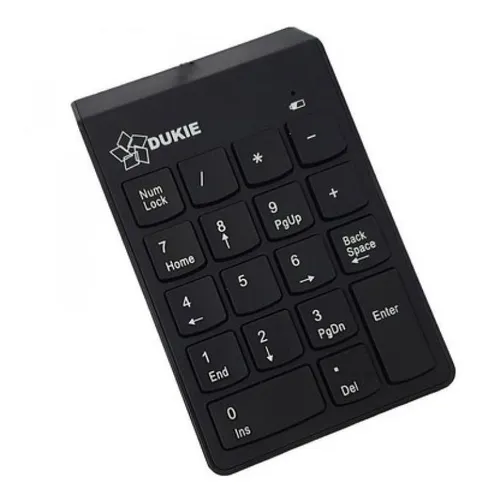 Teclado Numérico Inalámbrico Con Conector Usb De 18 Teclas Windows Mac