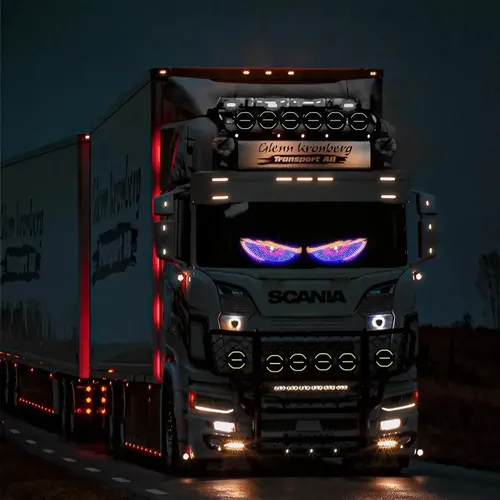 Pantalla Led Ojo Del Diablo Para Coches/camiones 2pzs | MercadoLibre