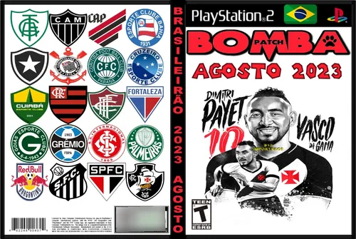 Bomba Patch Agosto 2023 Ps2 Brasileirao 2023 Playstation 2 | MercadoLivre Bomba Patch Agosto 2023 Ps2 Brasileirao 2023 Playstation 2 | MercadoLivre