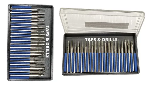 Brocas Punta De Diamante Kit 20 Pza 1/8-3.17mm (2 Kit ) | Cuotas sin ... Brocas Punta De Diamante Kit 20 Pza 1/8-3.17mm (2 Kit ) | Cuotas sin ...