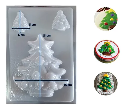 Molde Para Gelatina En Forma De Arbol De Navidad Mercadolibre