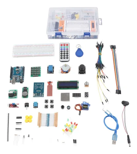 Kit Básico De Inicio Uno R3 Para Arduino Ide Meses Sin Interés