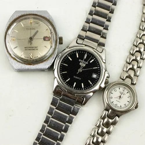 Lote 3 Reloj Automatico Tizoc Seiko Longines Vintage | Meses sin interés