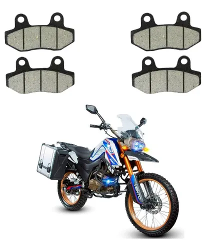 Balatas Traseras Y Delanteras Para Vento Gt250 Balatas Traseras Y Delanteras Para Vento Gt250