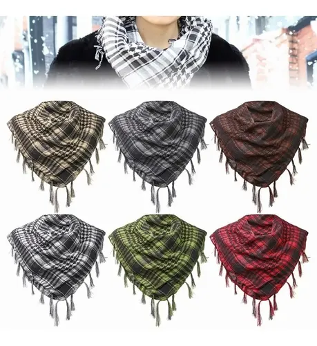 Bufanda Palestina Tactica Hombre Mujer Poliester Militar 1pz | Meses ...