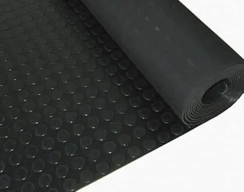 Piso Goma Toperol 1 Metro Ancho Negro Piso Goma Toperol 1 Metro Ancho Negro