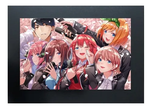 Cuadro De Las Quintillizas Nakano Go Toubun No Hanayome 32 Meses
