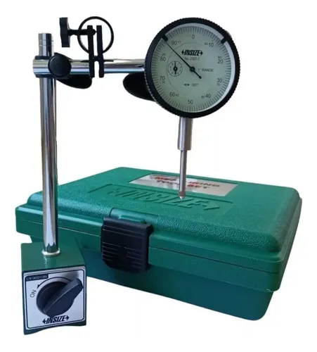 Juego De Indicador De Caratula 0 1 In Y Base Magnetica Envío Gratis