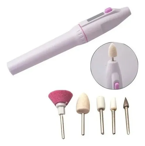 Kit De Manicure Pedicure Torno De Uñas Dremel Limas Portatil Mercadolibre