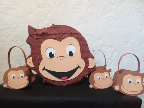 Piñata Jorge El Curioso Relleno Cotillon Piñatas Mono en venta en ... Piñata Jorge El Curioso Relleno Cotillon Piñatas Mono en venta en ...
