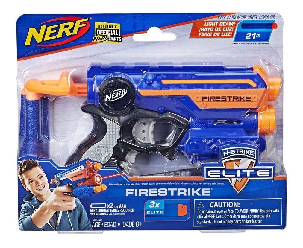 Lançador Nerf N-strike Elite Firestrike Nerf Com Mira Laser | Mercado Livre Lançador Nerf N-strike Elite Firestrike Nerf Com Mira Laser | Mercado Livre