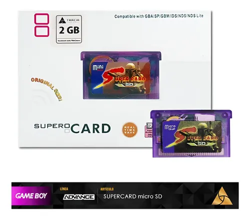 [ Super Card Micro Sd + 2gb ] Gba Sp Nds Lite | Tracia | Envío gratis