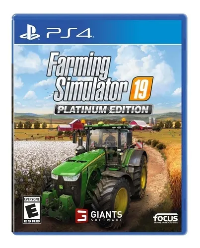 Farming Simulator 19 Platinum Edition Ps4 Mídia Física Novo Frete Grátis