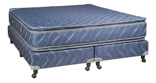 Sommier Colchon Resortes Doble Pillow Queen Size 160 X 200 Sommier Colchon Resortes Doble Pillow Queen Size 160 X 200