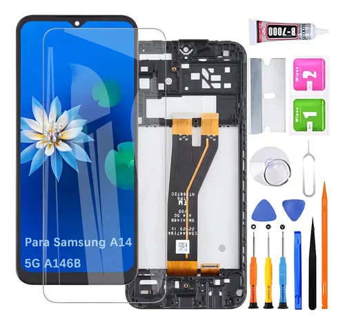Pantalla Para Samsung A14 5g A146b A146m Con Marco | Envío gratis