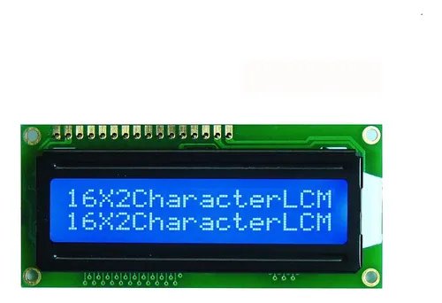 Display Lcd Pantalla 16x2 1602a Azul Arduin | MercadoLibre Display Lcd Pantalla 16x2 1602a Azul Arduin | MercadoLibre
