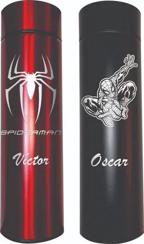 Termo Digital Spiderman Grabado Laser Personalizado en venta en ... Termo Digital Spiderman Grabado Laser Personalizado en venta en ...
