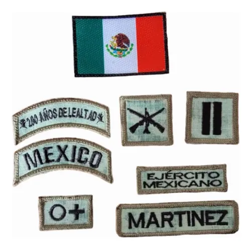 Pack Parches Ejército Mexicano Te 3 | Meses sin intereses