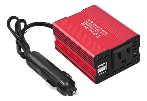 Inversor De Corriente Para Auto 150w 12v-110v With Usb | Meses sin interés