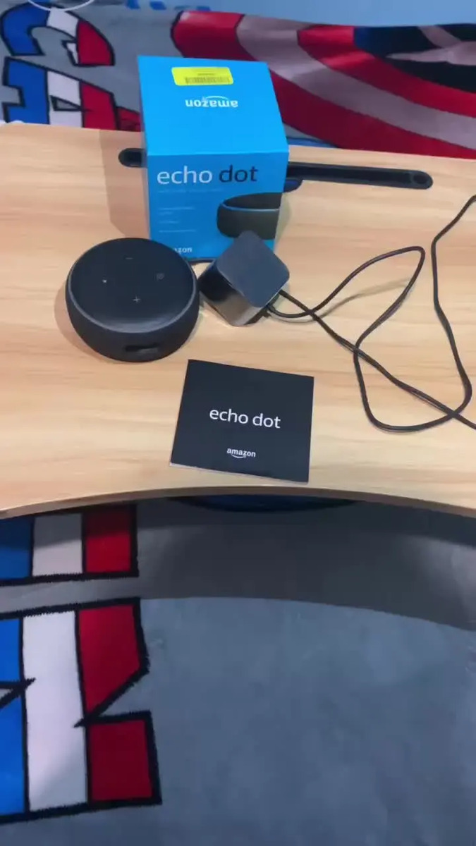 Amazon Echo Dot 3rd Gen con asistente virtual Alexa color heather gray ...