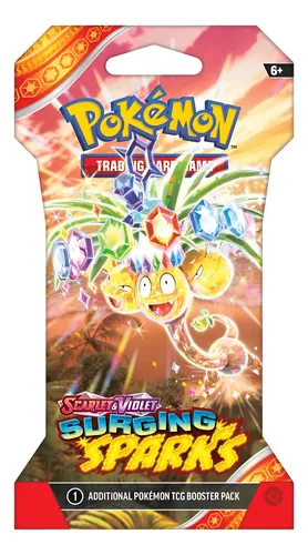 Pokemon Tcg Spark Spark Pacote De Booster Único A Arte Da 10 | Frete grátis