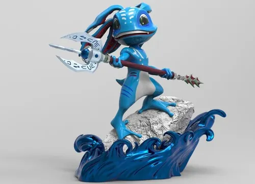 Archivo Stl Impresión 3d - League Of Legends - Fizz | Cuotas sin interés Archivo Stl Impresión 3d - League Of Legends - Fizz | Cuotas sin interés