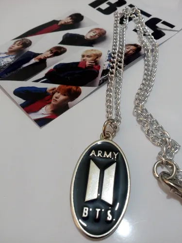 Colar Bts Kpop Army | Parcelamento sem juros Colar Bts Kpop Army | Parcelamento sem juros