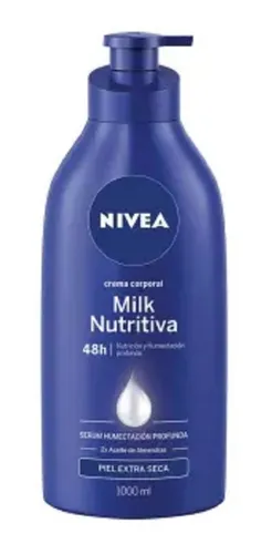 Crema Corporal Nivea Milk Nutritiva Piel Extra Seca 1 Litro Tipo De ... Crema Corporal Nivea Milk Nutritiva Piel Extra Seca 1 Litro Tipo De ...