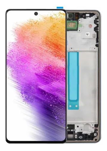 Display Tela Touch Frontal Para Galaxy A73 Nacional Aro Display Tela Touch Frontal Para Galaxy A73 Nacional Aro