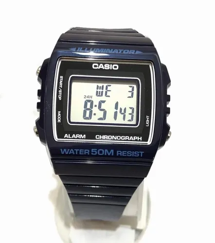 Relogio Casio W-215-cores Brilhante Wr50m Alarm Crono W215 ...