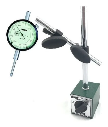 Indicador De Caratula 0 1 Y Base Magnetica 60kg Insize Envío Gratis