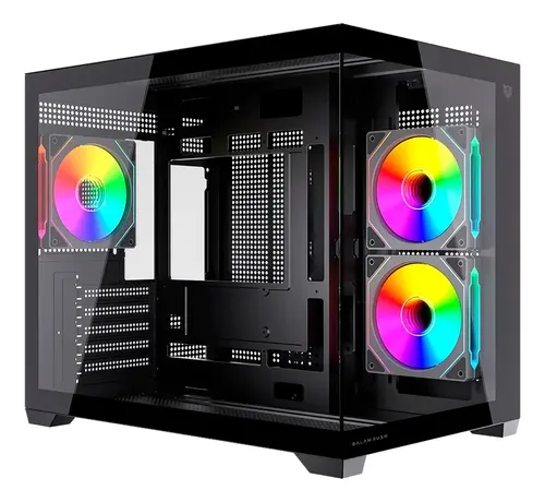Gabinete Gamer Balam Rush Mini Torre Tank Core Pro Gi925 Negro | Envío ...