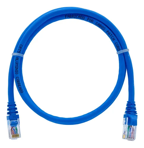 Kit de 50 unidades de cable de red Rj45 Cat5e azul de 1 metro ...