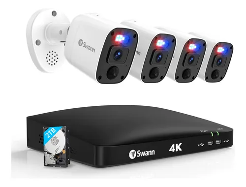 Cámara De Seguridad Swann Home Dvr Enforcer, Sistema De Seguridad Con ... Cámara De Seguridad Swann Home Dvr Enforcer, Sistema De Seguridad Con ...