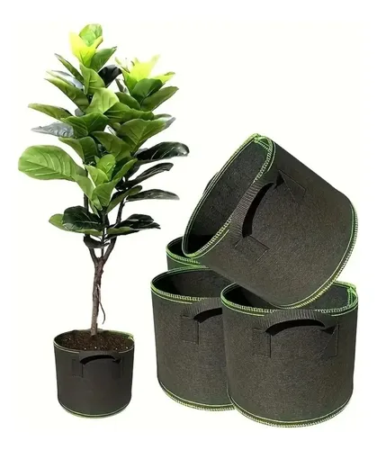 Bolsa For Plantar Jardín De 1/3/5/7/10 Galones Con Asas Xin | Meses sin ...
