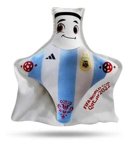Peluche Muñeco Laeeb Mascota Del Mundial Qatar 2022 Fútbol Myj Stores