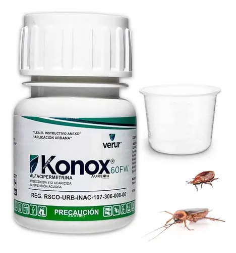 Konox 60 Fw 100ml Mata Cucarachas Chinches Alacranes | Envío gratis