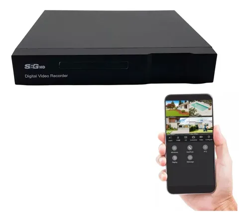 Dvr Stand Alone Multi 5x1 Hibrido 8 Canais Seg Com App | Frete grátis
