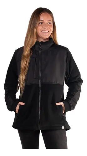 Chaqueta Polar Mujer Tela Eco-circle® Sustentable Pehuen De Lenga ...
