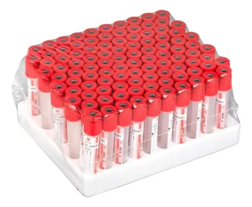 Tubo Para Extraccion De Sangre Rojo Golden Vac 100 Pzas 6 Ml | MercadoLibre Tubo Para Extraccion De Sangre Rojo Golden Vac 100 Pzas 6 Ml | MercadoLibre