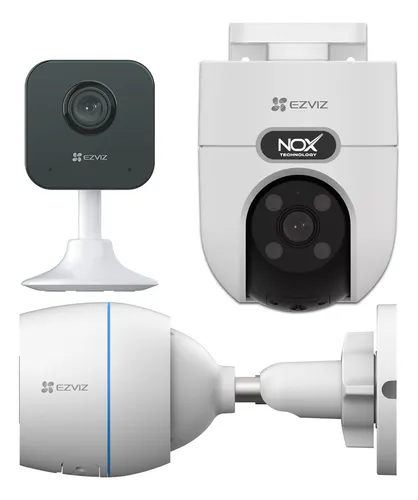 Combo X 3 Cámara De Seguridad Wifi Ezviz Exterior Interior Combo X 3 Cámara De Seguridad Wifi Ezviz Exterior Interior