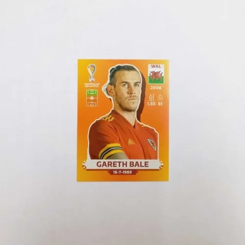 Figurita Gareth Bale Mundial Qatar 2022 Original Panini en venta en ... Figurita Gareth Bale Mundial Qatar 2022 Original Panini en venta en ...