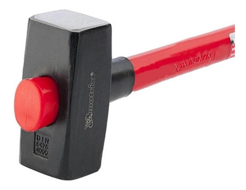 Marreta Quadrada Aço Carbono Cabo Longo De Fibra Mtx 5kg Parcelamento