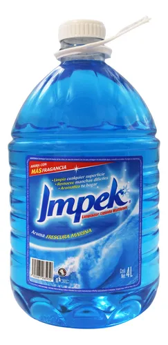 Limpiador Líquido Multiusos Impek Aroma Frescura Marina 4l | MercadoLibre