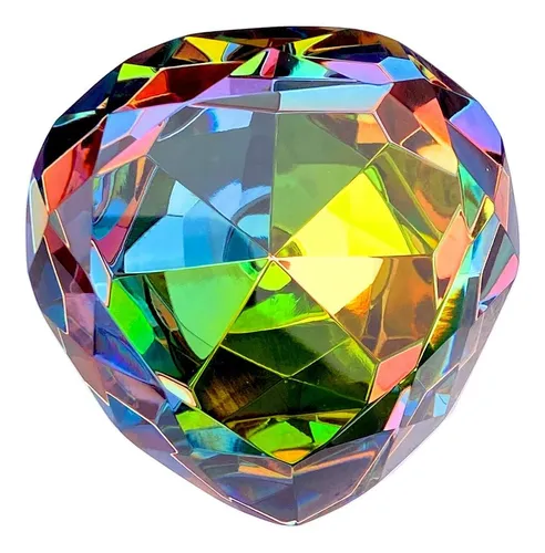 Amlong Crystal Diamond Paperweight, Heart Shaped, 80mm, I ...