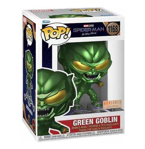 Funko Pop Spiderman No Way Home Duende Verde Exclusivo | Envío gratis Funko Pop Spiderman No Way Home Duende Verde Exclusivo | Envío gratis