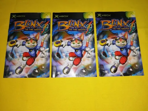 Manual Original Blinx 1 De Xbox Clasico *en Español* | Meses sin interés